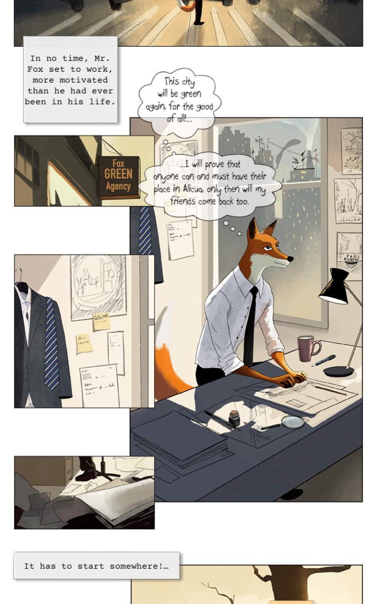 A Far-Sighted Fox – NBS Comics