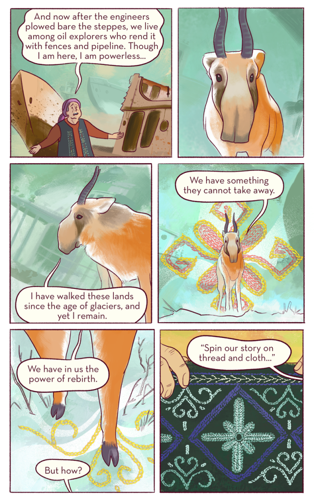 Saiga of the Steppes – NBS Comics